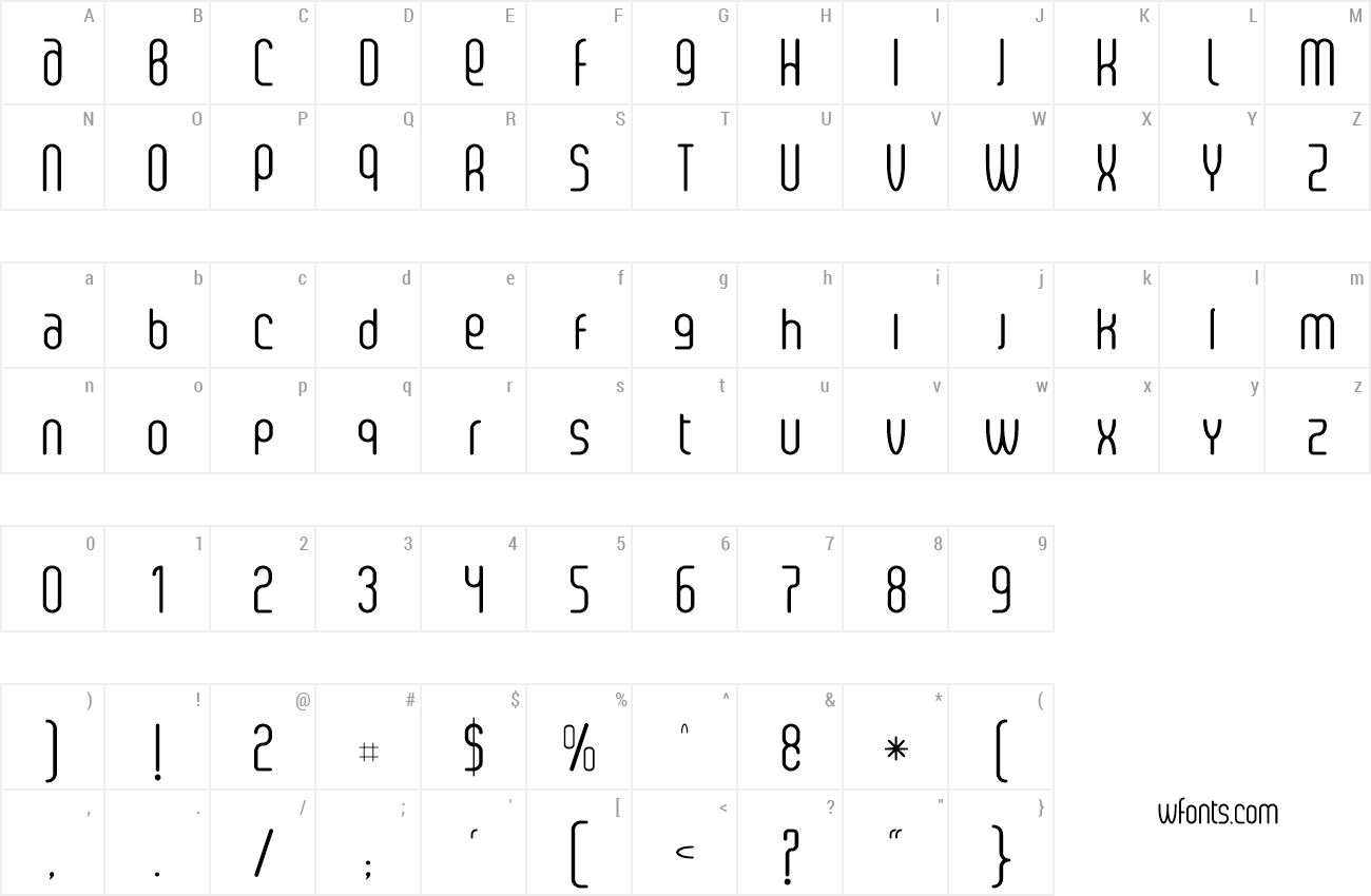 Senzi Font | wfonts.com - download free