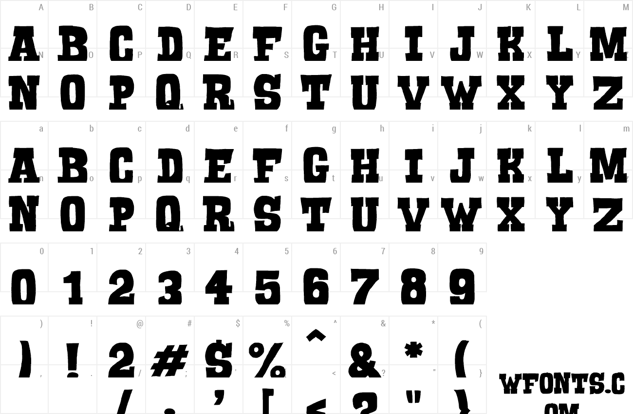 Serif of Nottingham Font | wfonts.com - download free