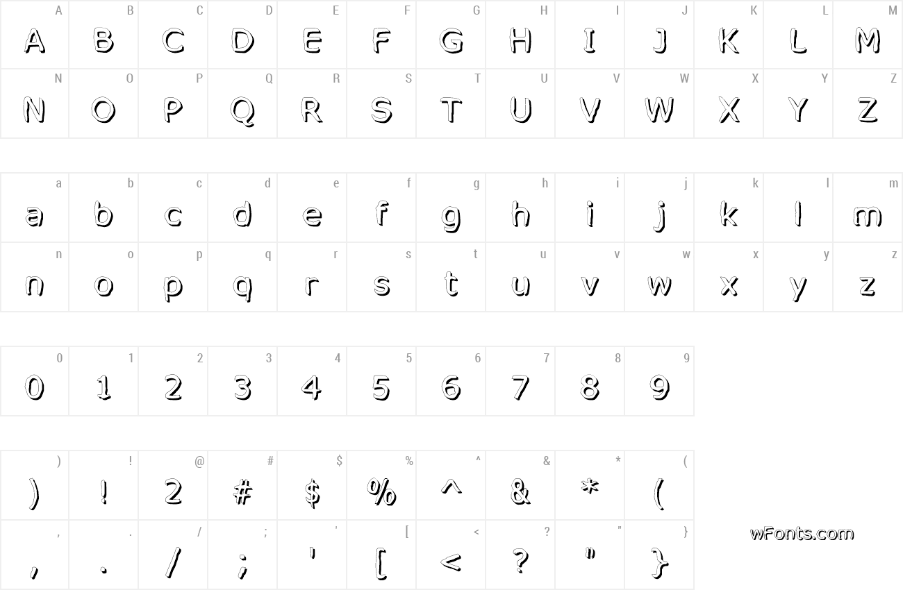 Mixed Feelings Regular Font | wfonts.com - download free