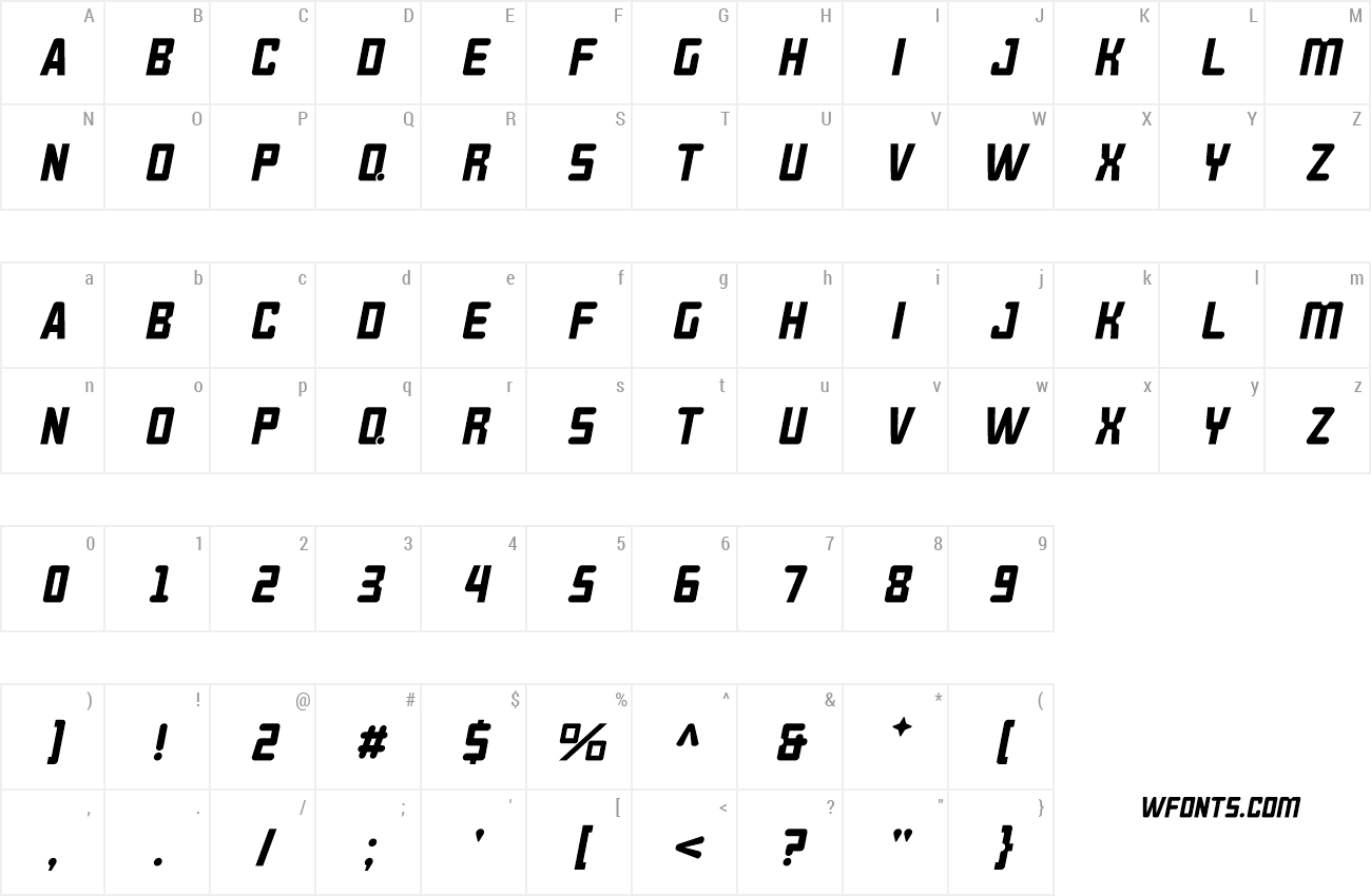 BROKEREN MIRING Font | wfonts.com - download free