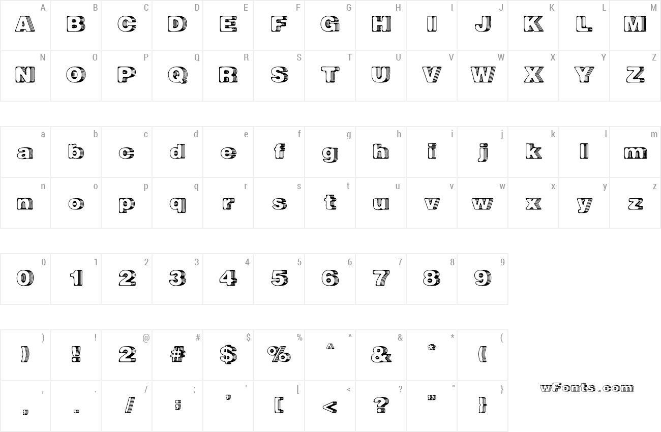 Big Designer Font | wfonts.com - download free