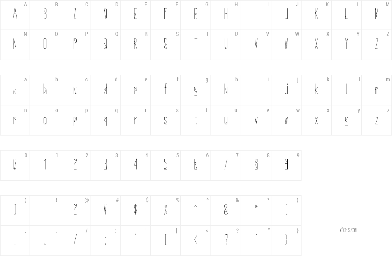 Delta Universe Font | wfonts.com - download free