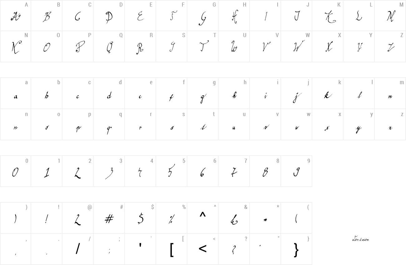 graceful regular Font | wfonts.com - download free