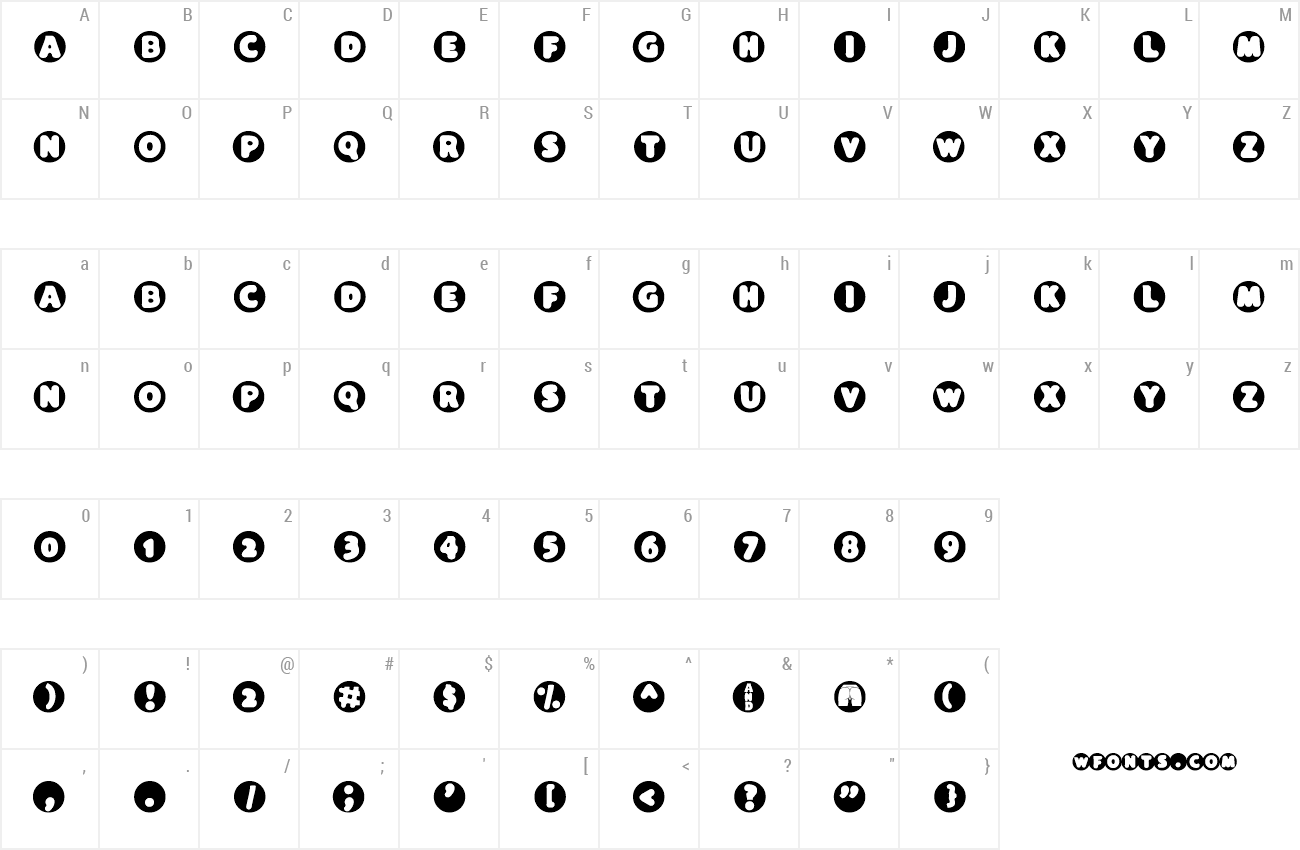 Black Hole Font | wfonts.com - download free