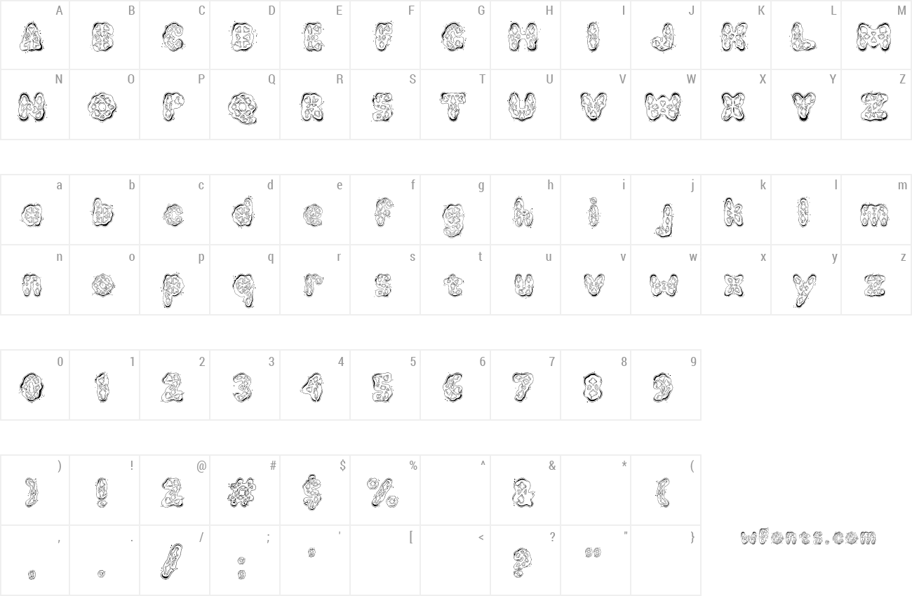 Kembang Goyang Font | wfonts.com - download free