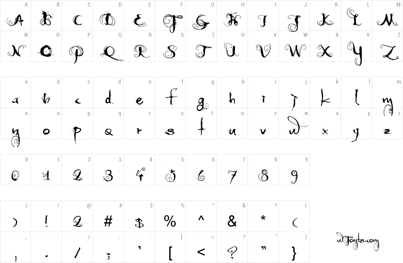 DK Moonlight Shadow Font | wfonts.com - download free