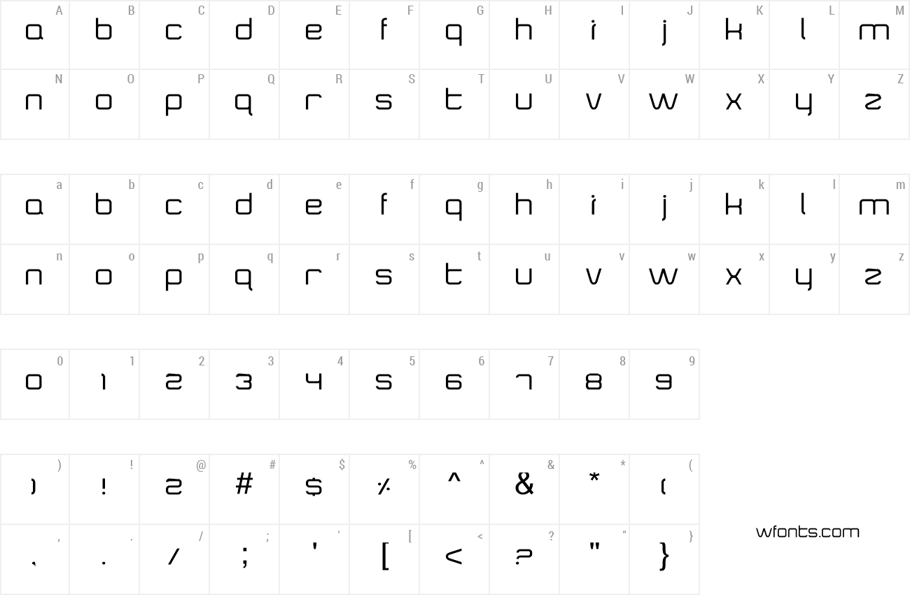 SquareType B Font | wfonts.com - download free