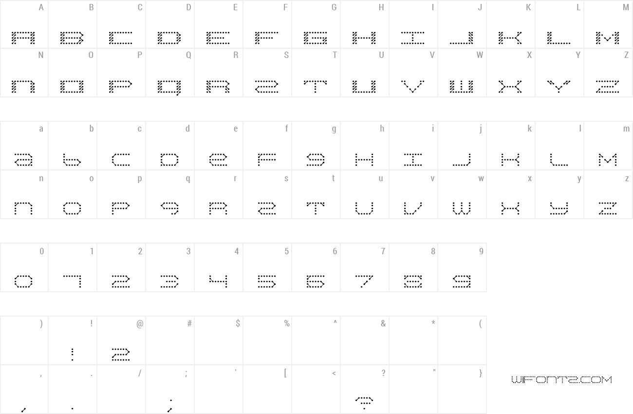 QZ Teletype II Font | wfonts.com - download free