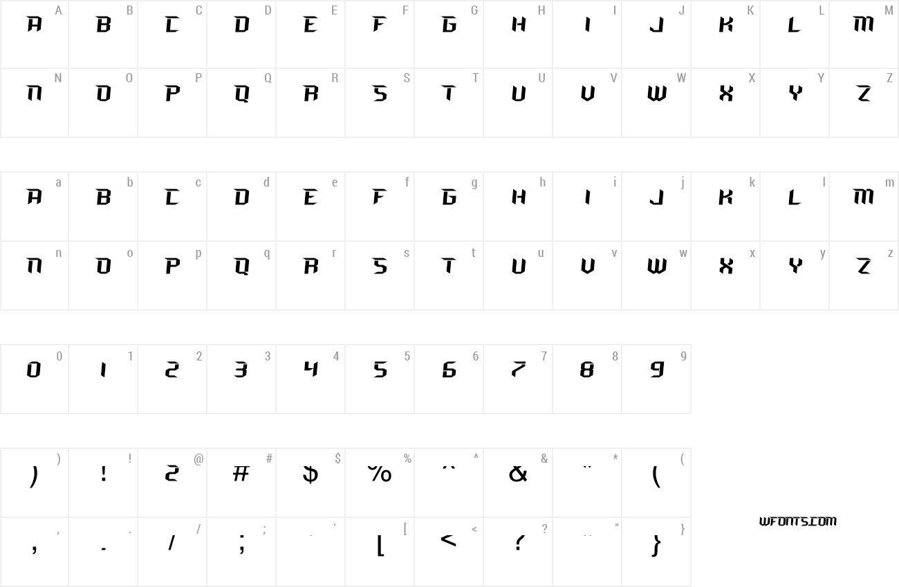 Raven MX Font | wfonts.com - download free