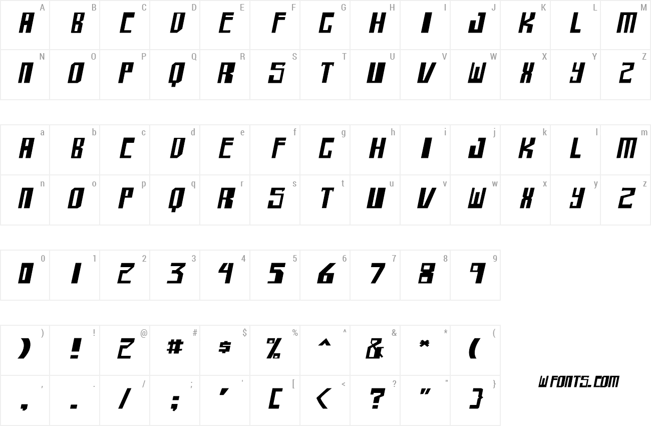 shellhead Font | wfonts.com - download free