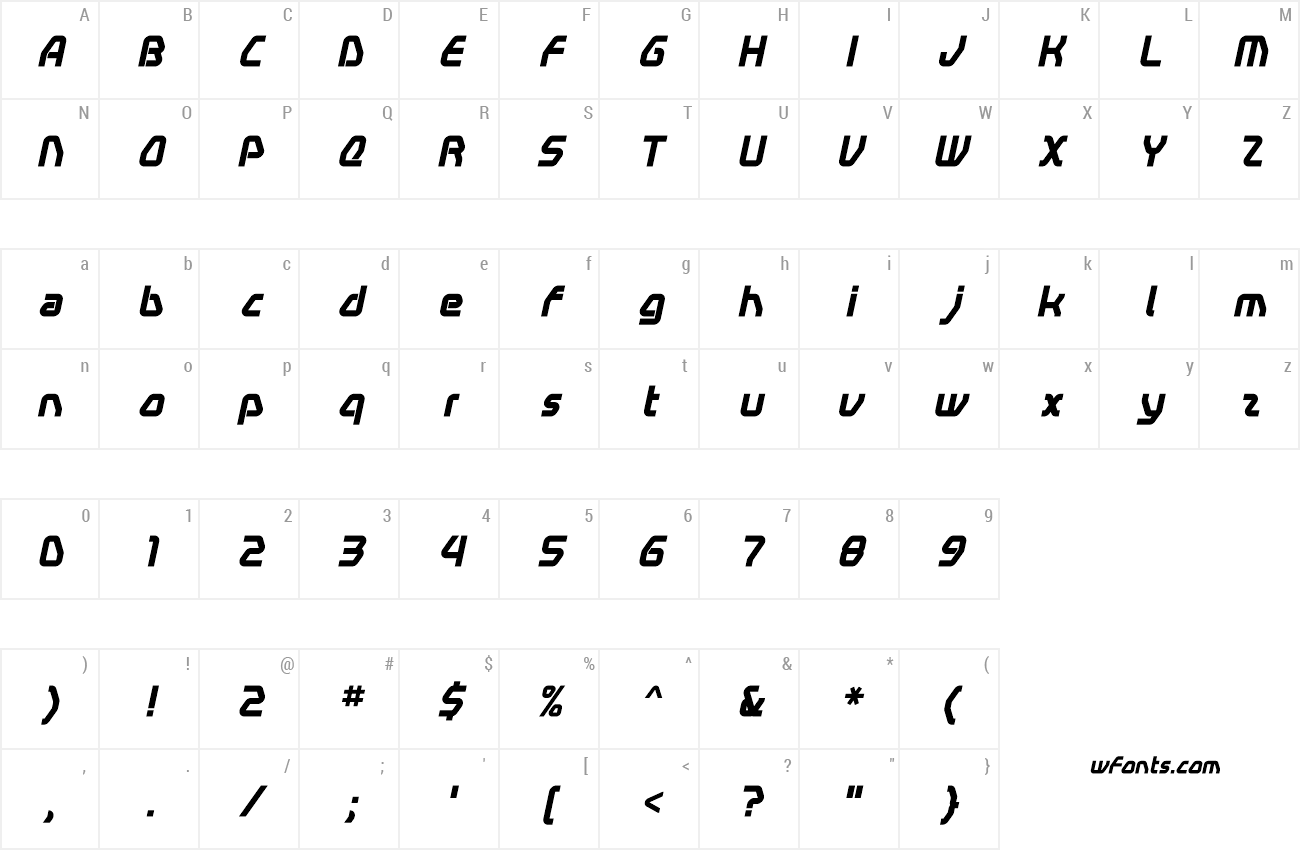 Swerve Font | wfonts.com - download free