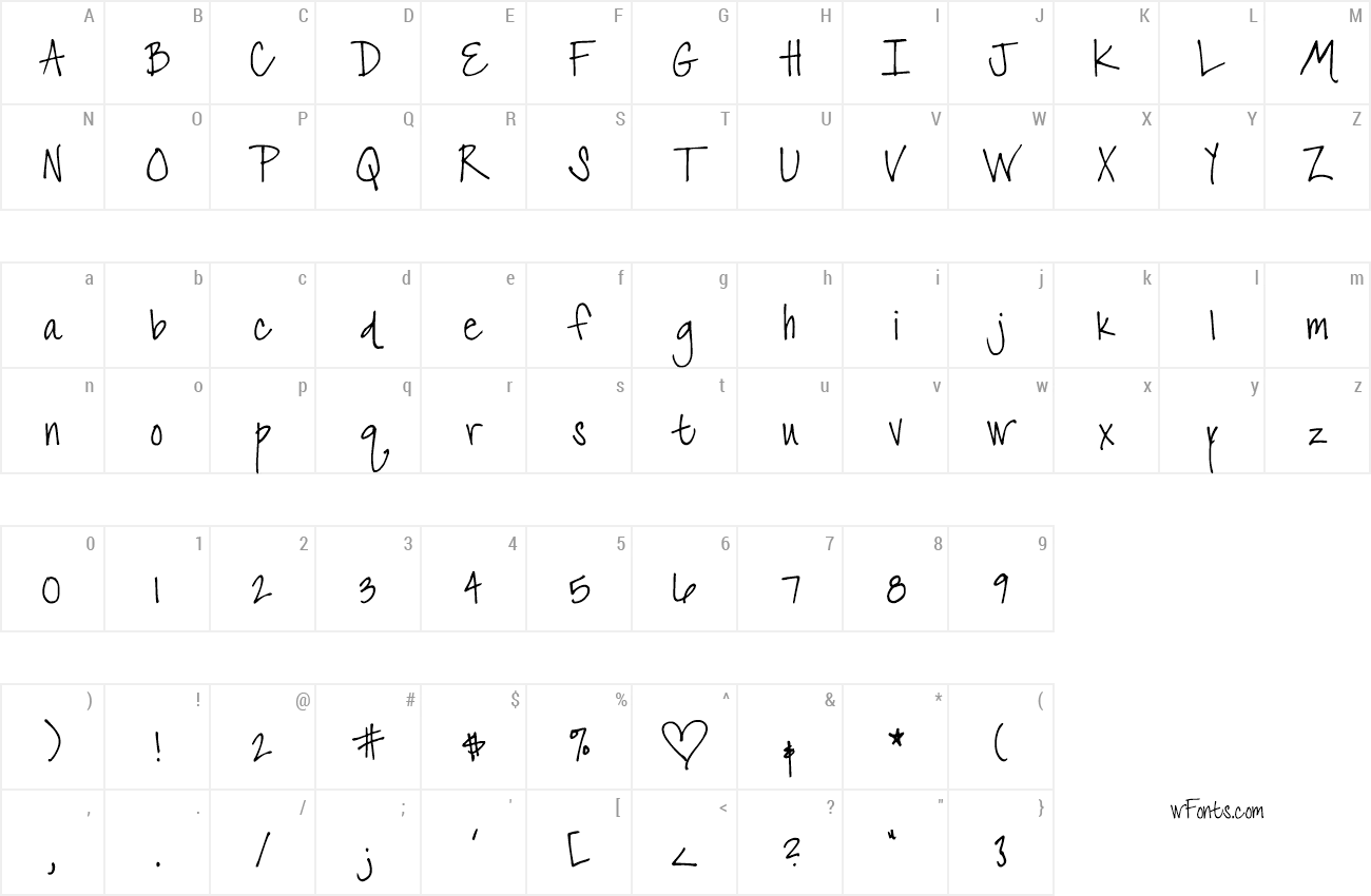 DJB The Font that is Liz Font | wfonts.com - download free