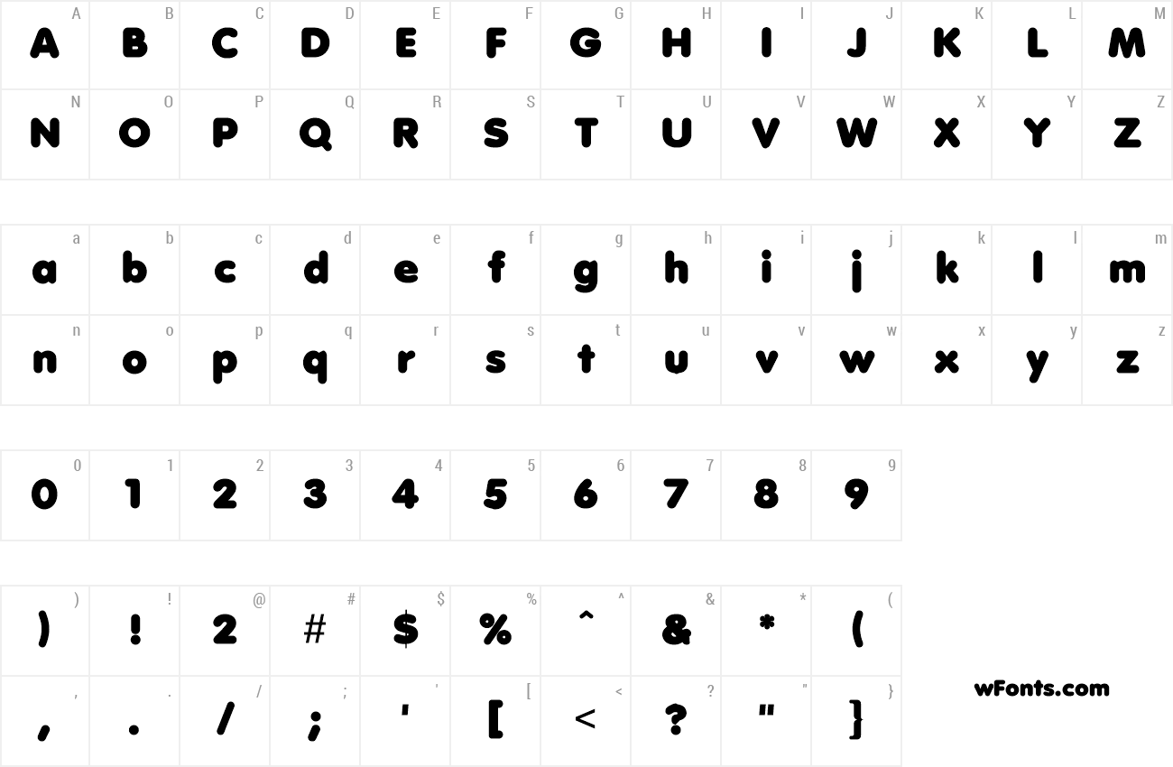 Anja Eliane accent Font | wfonts.com - download free