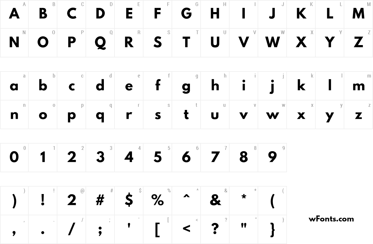 Download Free Font League Spartan