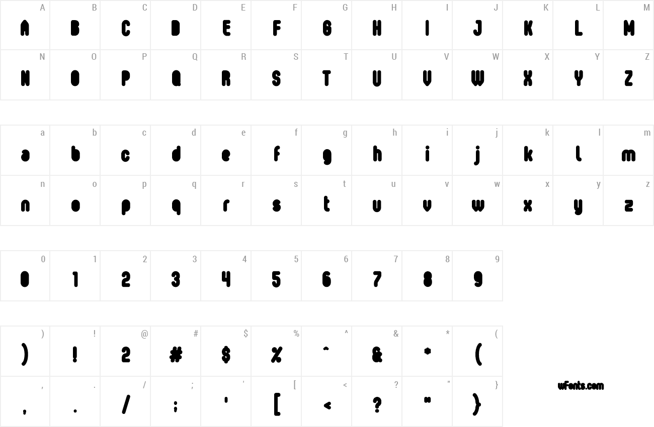 Oval Single Font | wfonts.com - download free