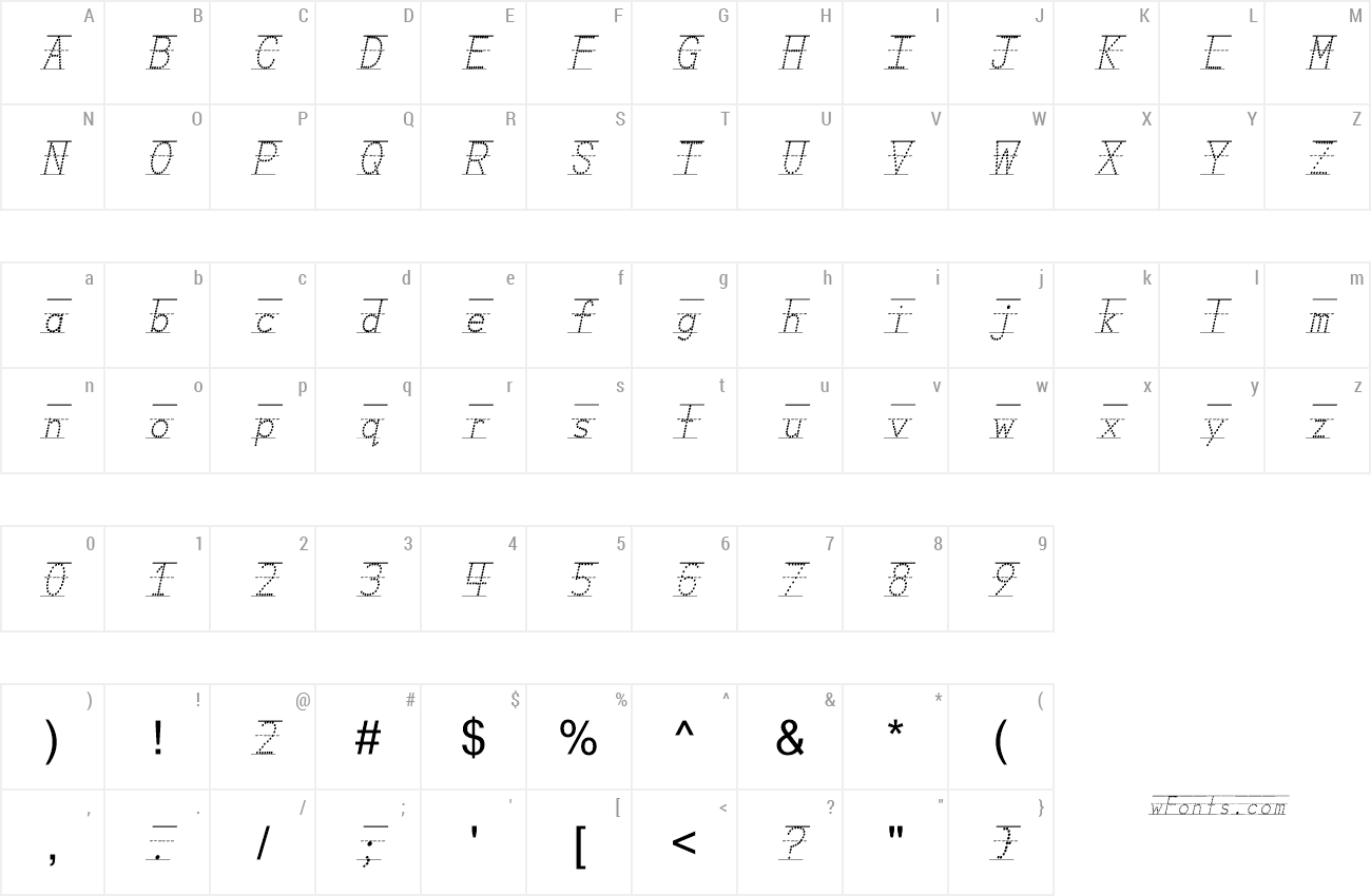 Classroom Fonts Font | wfonts.com - download free