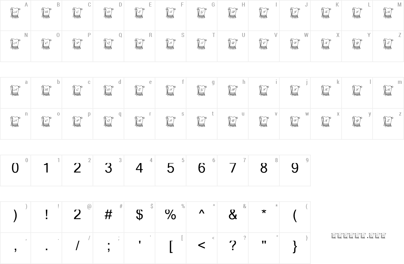 KR His N Hers Font | wfonts.com - download free