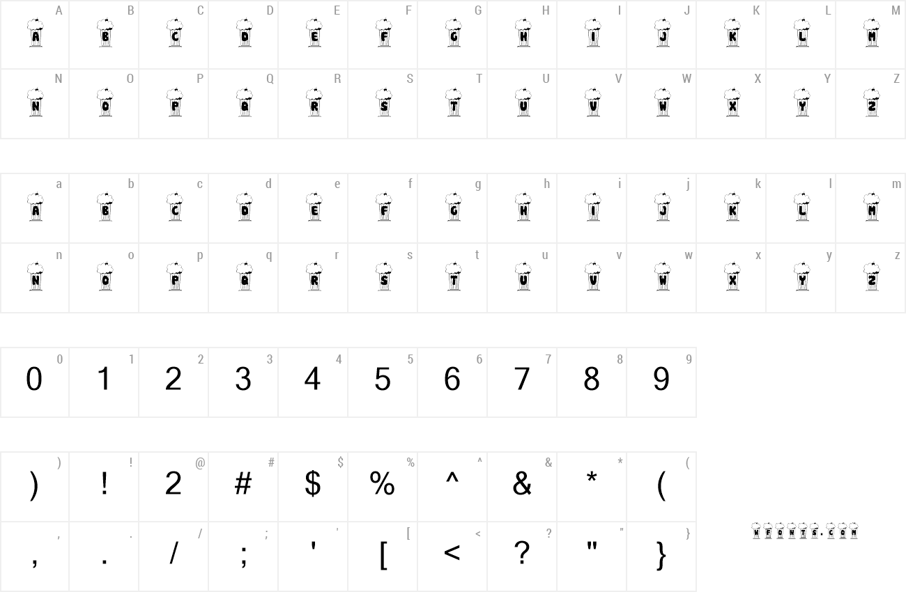 KR Shake Font | wfonts.com - download free