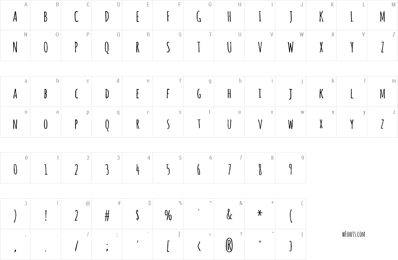 Download Free Font Amatic