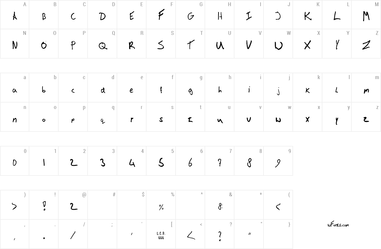 Victor Handwriting Font | wfonts.com - download free