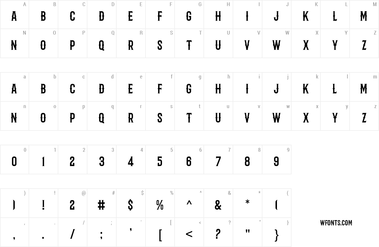 Barbaro Font | wfonts.com - download free