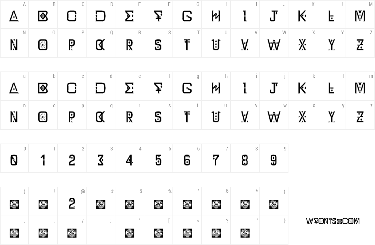 DZ Typography - Zilap Font | wfonts.com - download free