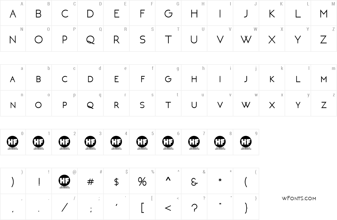 Download Free Font NEOTERIC