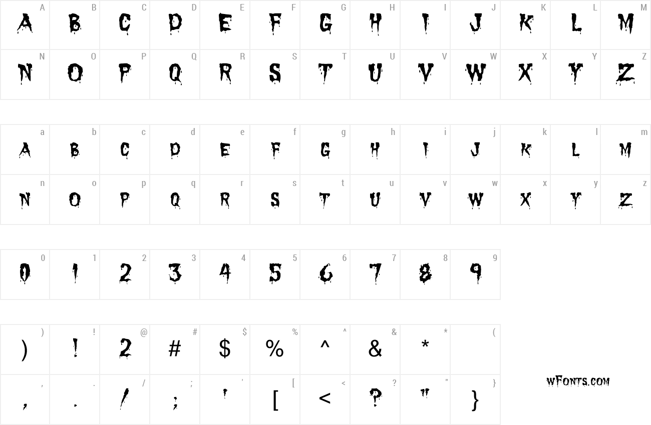 Download Free Font Dracula