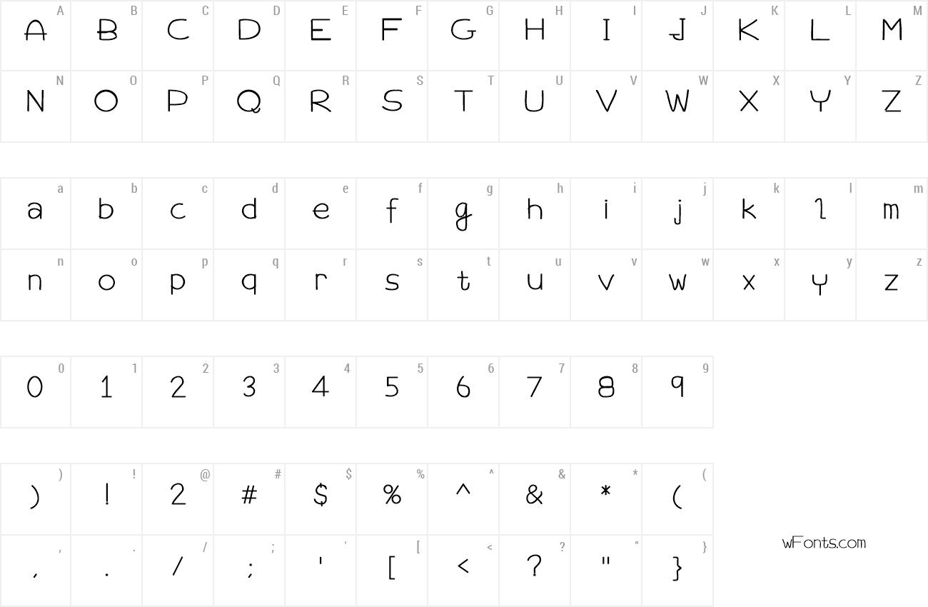 Impossible Font | wfonts.com - download free