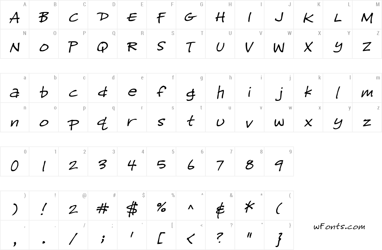 Missy Girly Font | wfonts.com - download free