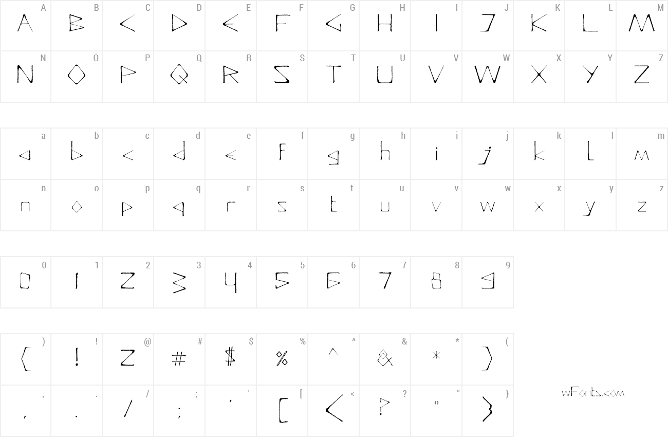 Deadly Font | wfonts.com - download free