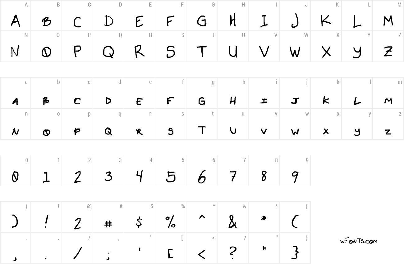 Download Free Font Emo