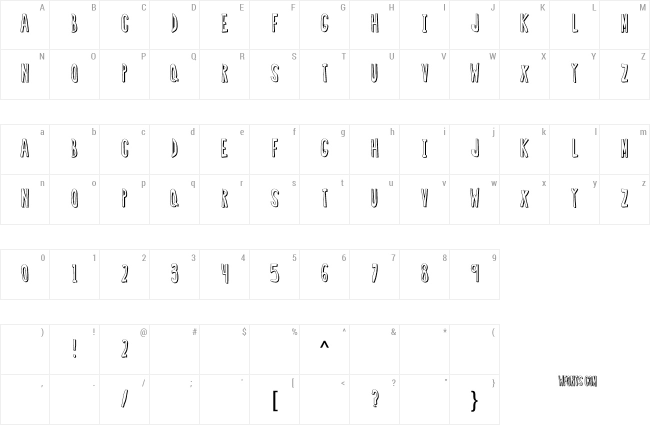 Regular Font Font | wfonts.com - download free