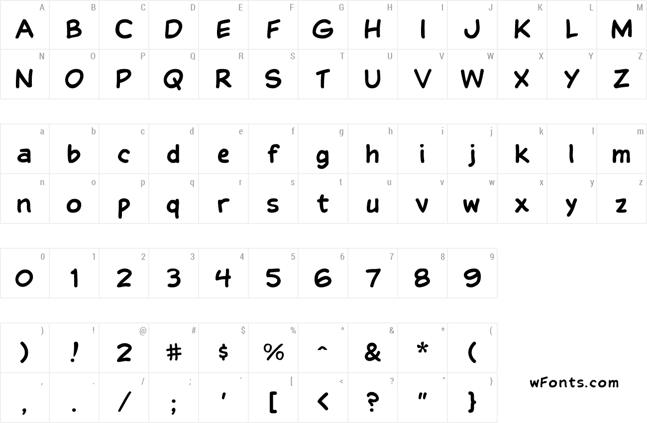 Download Free Font Balloon Lettering