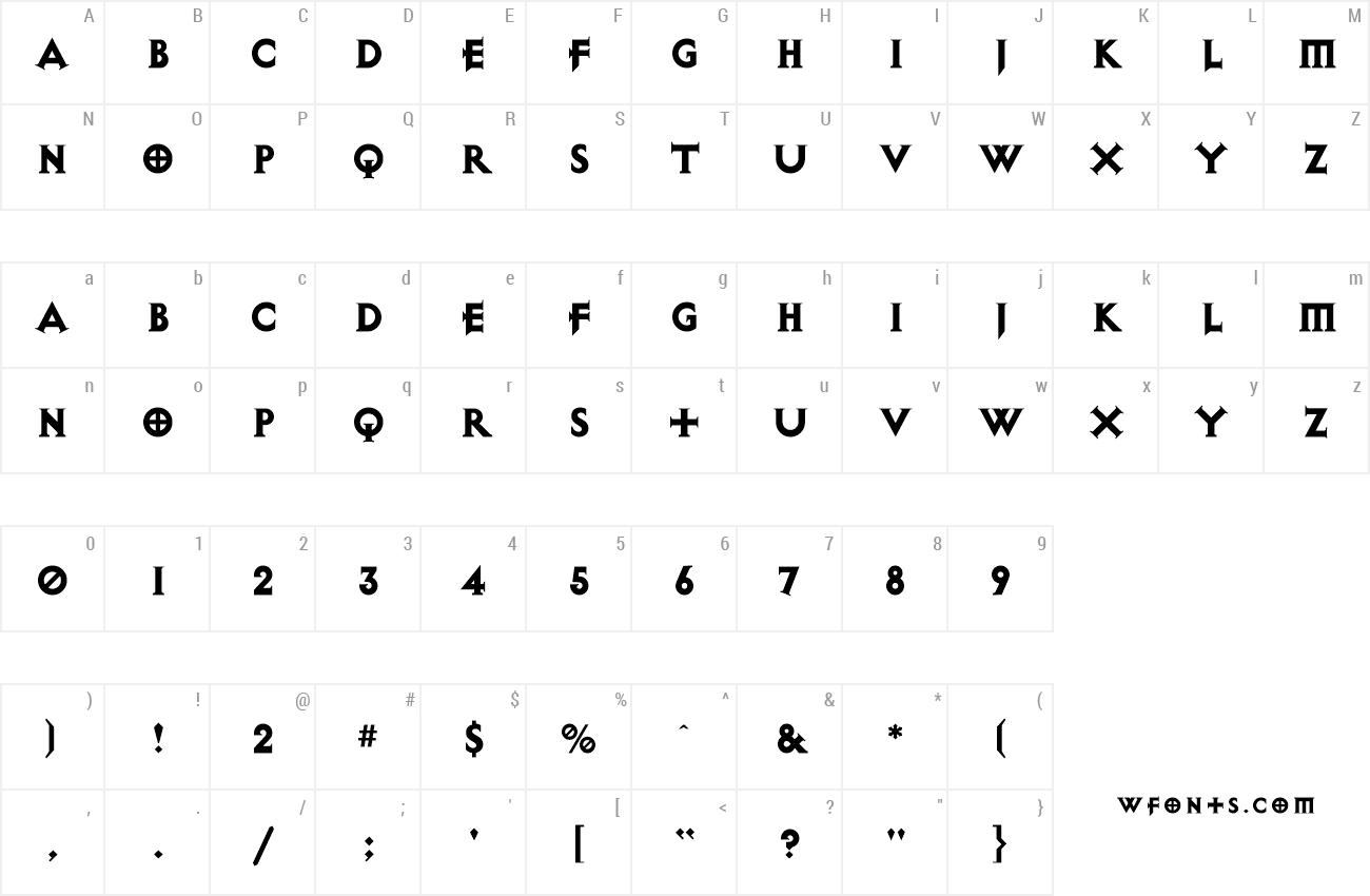 Download Free Font Diablo