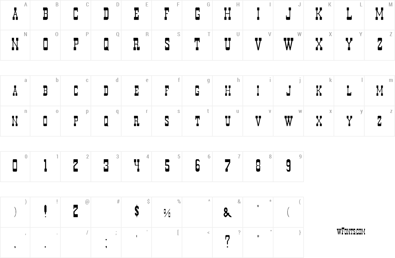 Durango Font | wfonts.com - download free