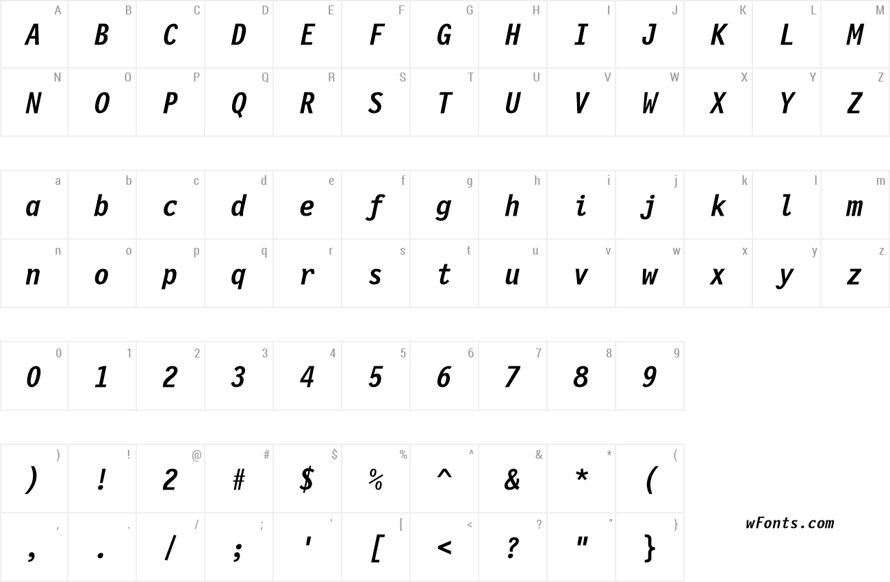 Financial Font | wfonts.com - download free