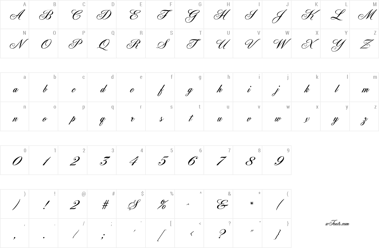 FleurishScript Font | wfonts.com - download free