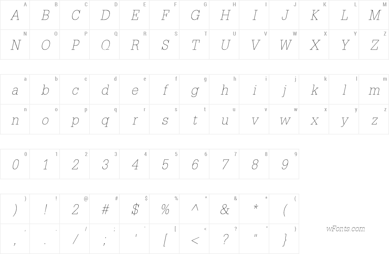 Installation Light SSi Font | wfonts.com - download free