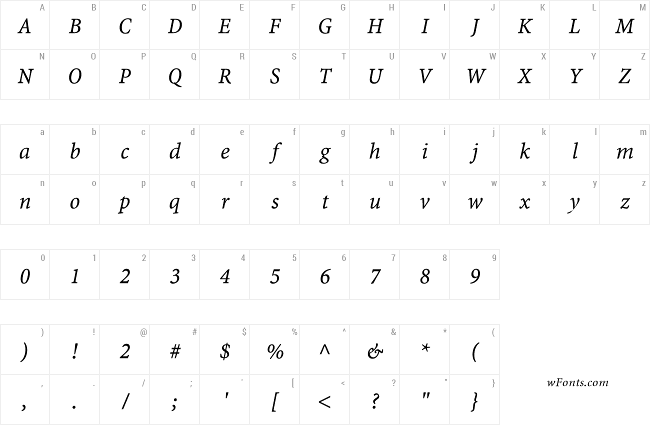 Minion Web Font | wfonts.com - download free