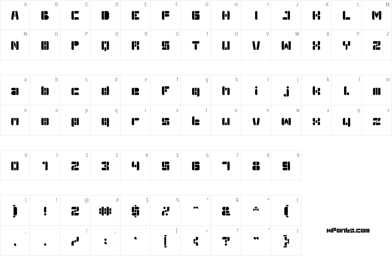 Auto Bots Font | wfonts.com - download free