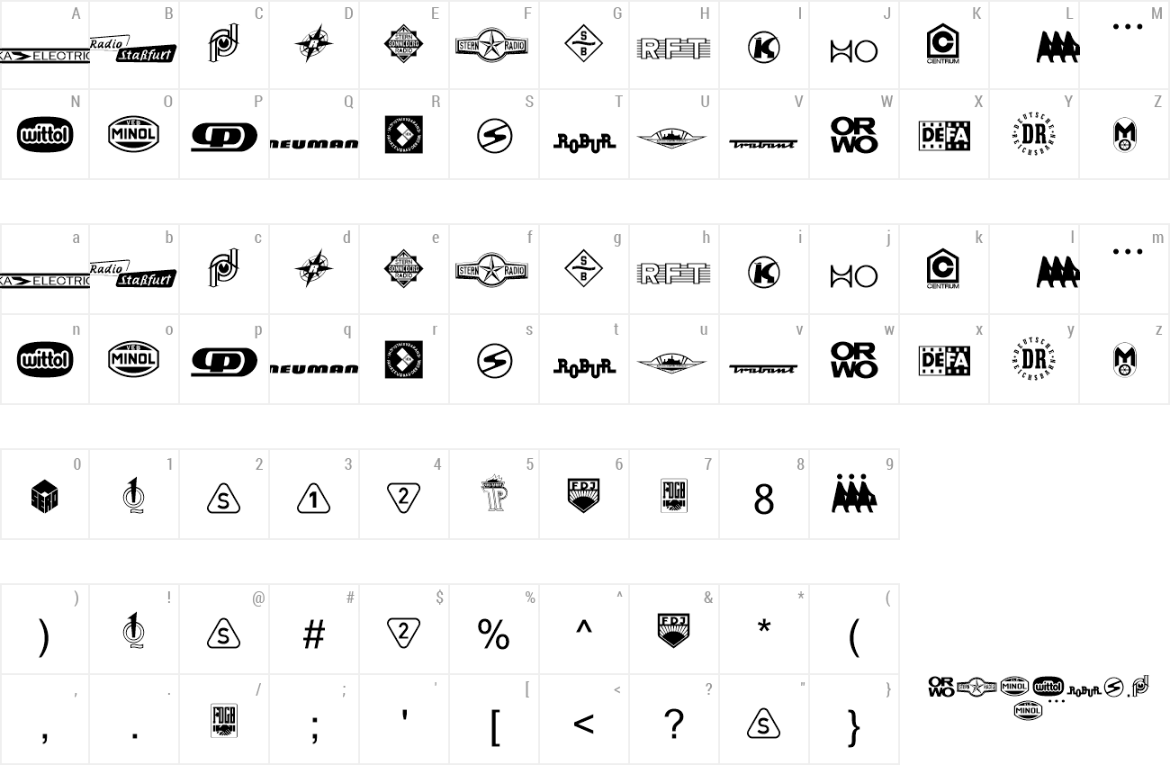 PR Font | wfonts.com - download free