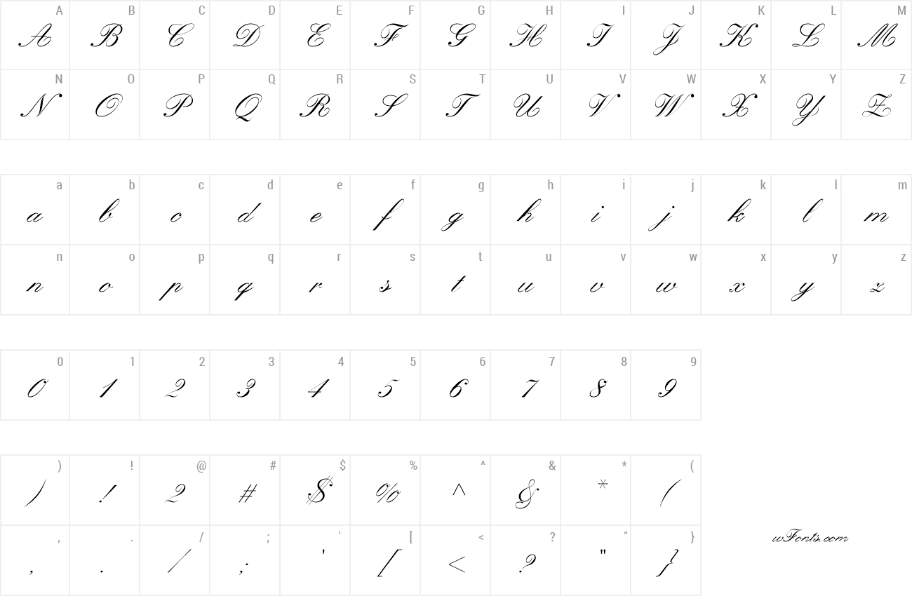 Download Free Font Quill Script SSi