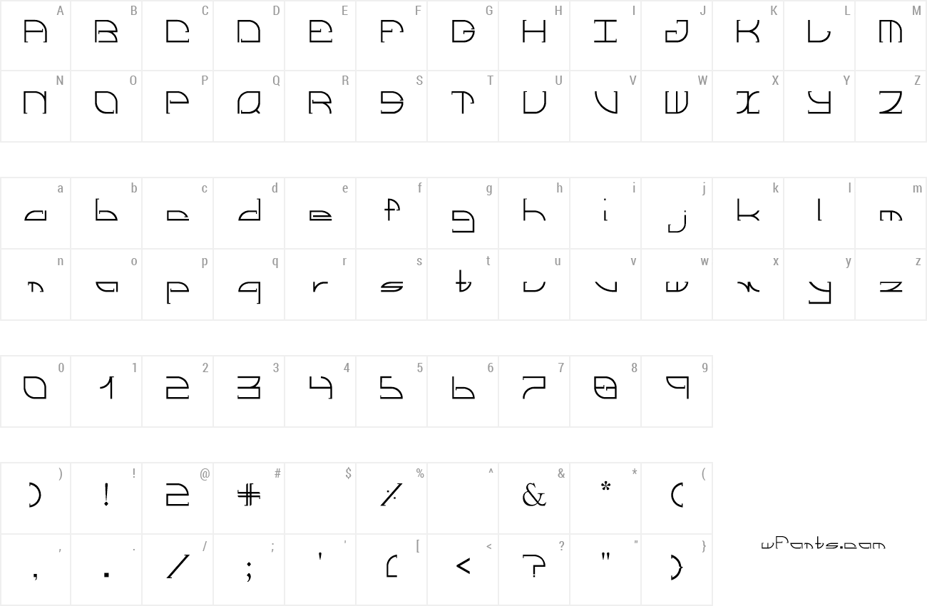 Bullet Inspired Font | wfonts.com - download free