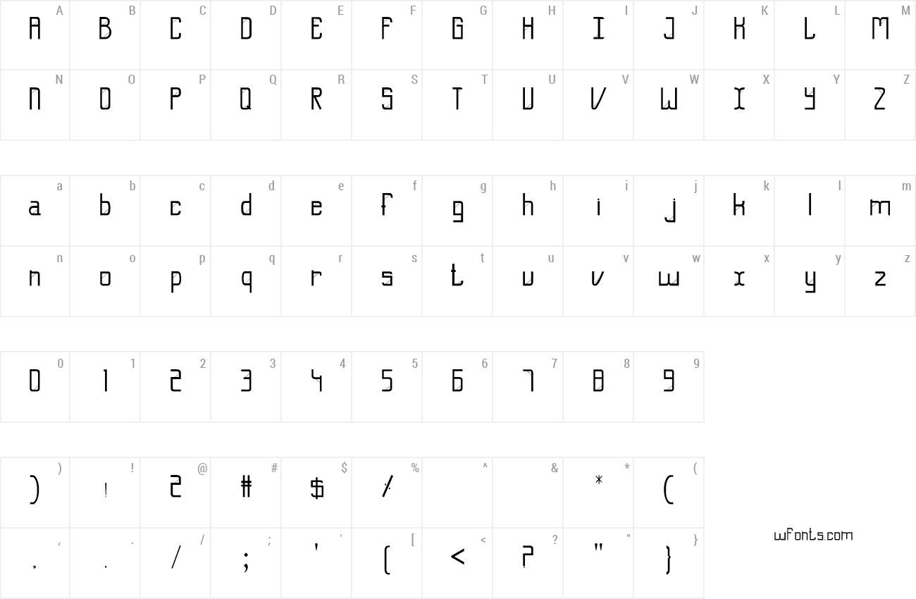 Creative cross Font | wfonts.com - download free