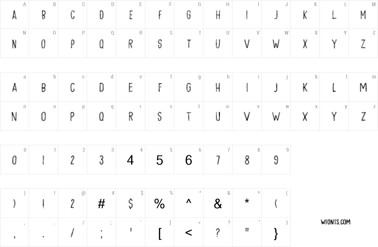 Goodie Bag Font | wfonts.com - download free