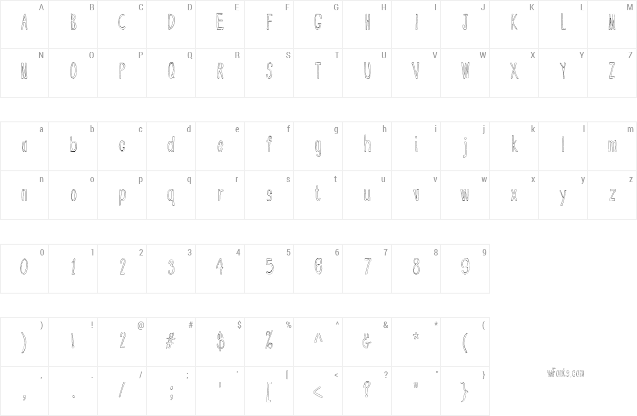 Cranberry Bog Font | wfonts.com - download free