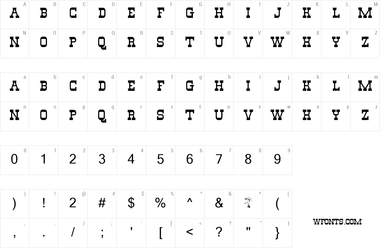 *Lucky Luke* Font | wfonts.com - download free