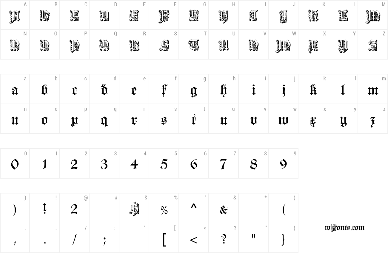 Dearest Open Font | wfonts.com - download free