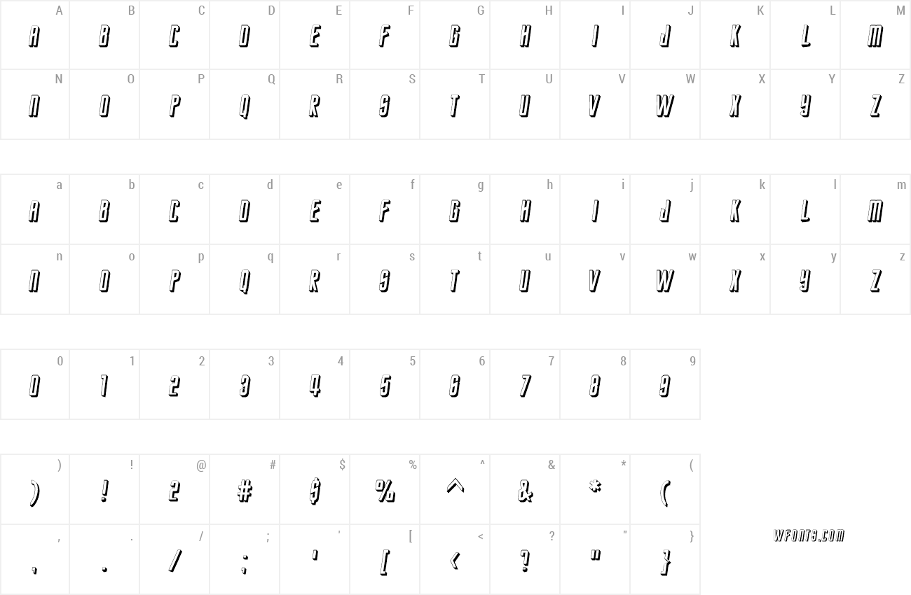 Star Trek Enterprise Future Font | wfonts.com - download free